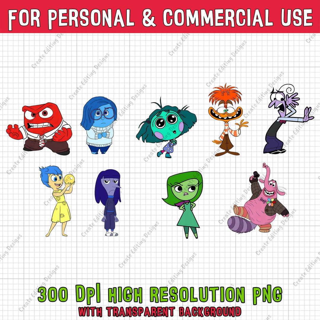 Inside Out It's Okay to Feel All the Feels Png, Emotions Mental Health ...