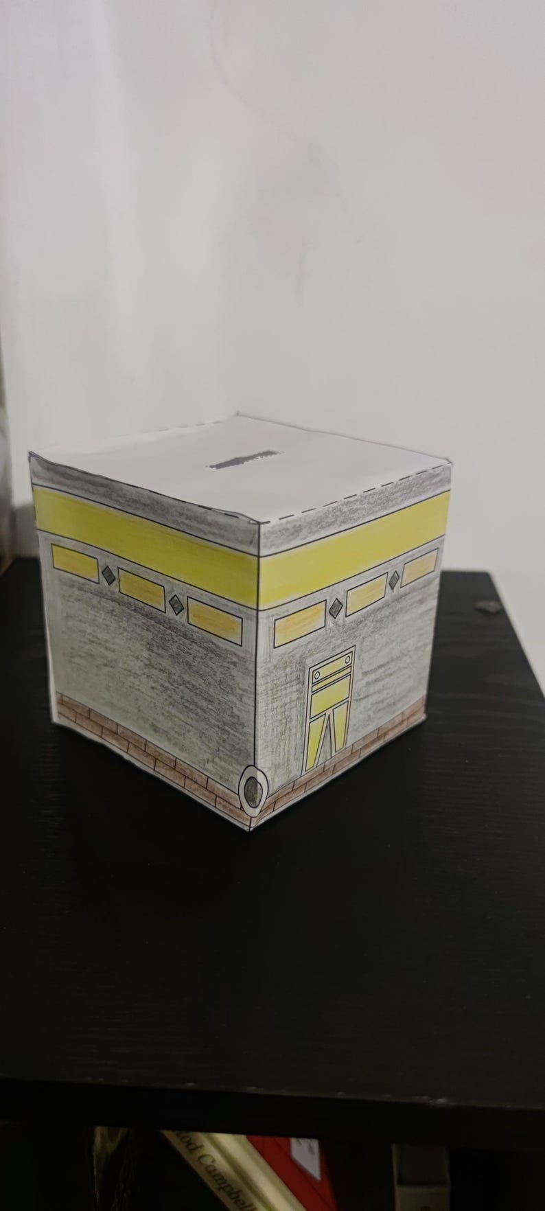 Ka'ba Sadaqah Box DIY Craft Template Kaabah Money Box A4 Digital File ...
