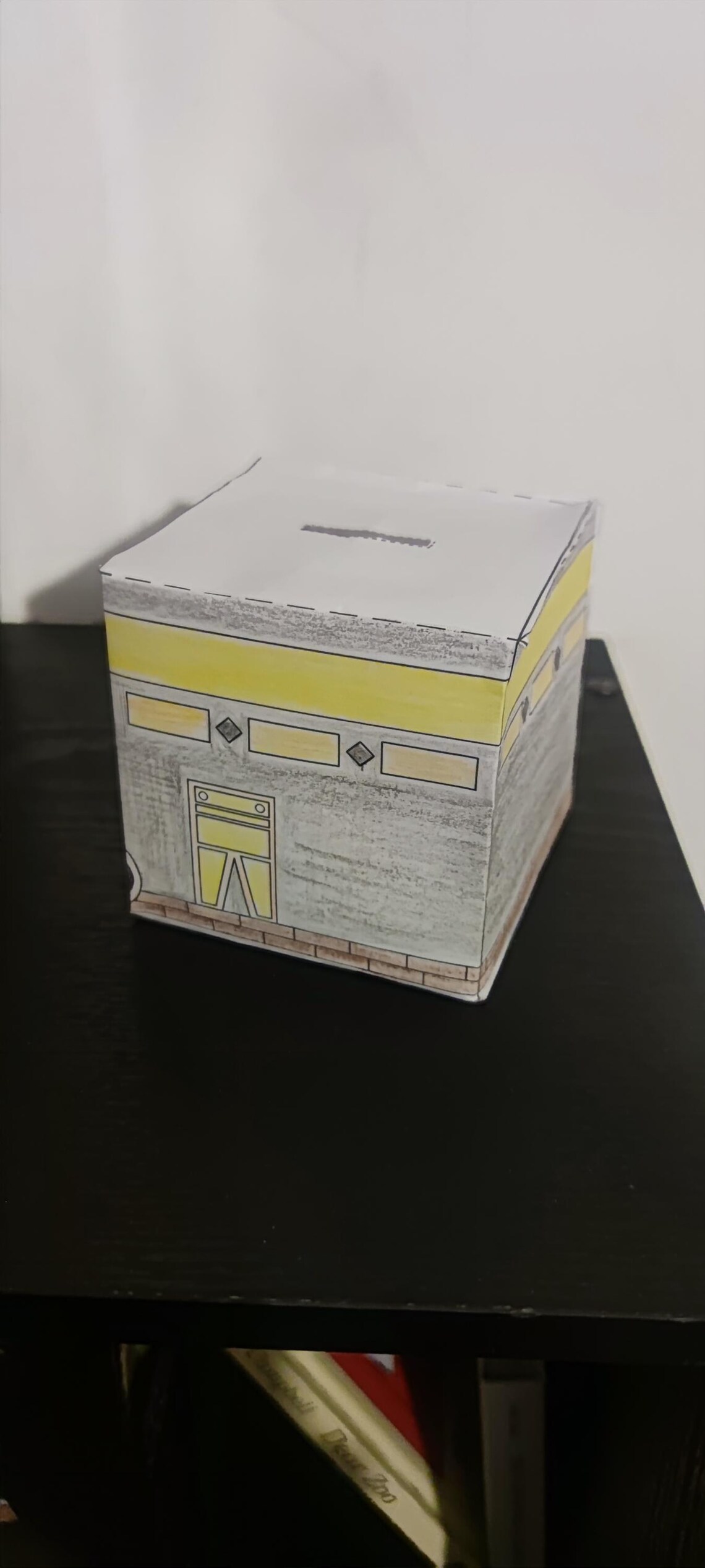 Ka'ba Sadaqah Box DIY Craft Template Kaabah Money Box A4 Digital File ...