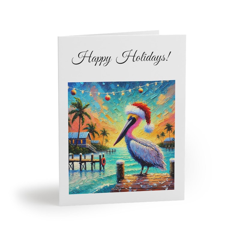 Florida Themed Christmas Cards - Etsy