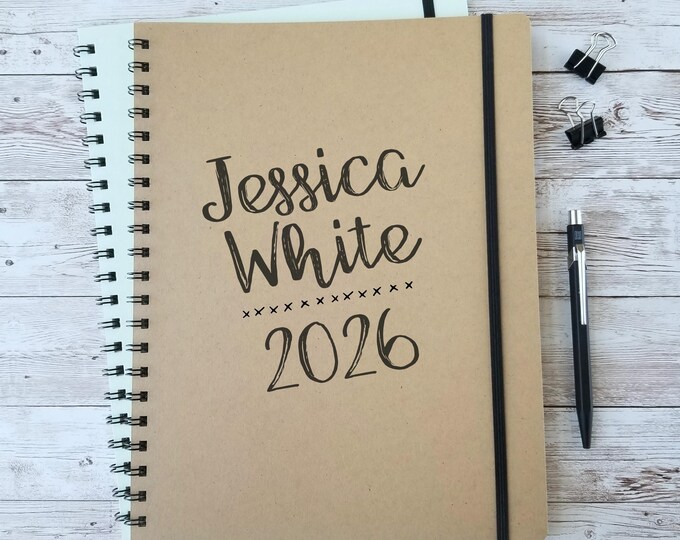 Calendar 2026 Desk Template Set And Red Wave Cover Design, Set Of 12 ...