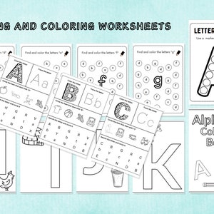 Letter of the Week Worksheets Printable Preschool Curriculum Alphabet ...