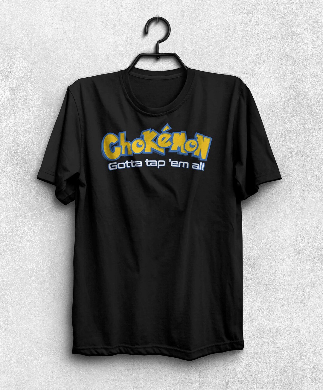 Chokémon T-shirt Jiu Jitsu Parody of Pokemon Brazilian Jiu Jitsu MMA ...