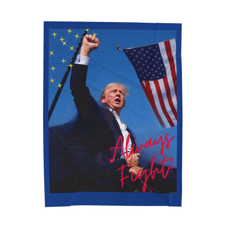 Trump Blanket - Etsy