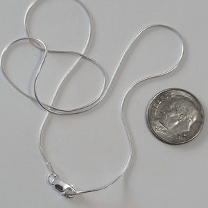 14 Inch Snake Sterling Silver Snake Chain New Vintage Wholesale - Etsy