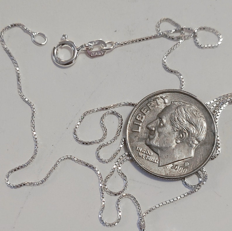 26 Inch Box Sterling Silver Fine Box Chain 20 Inches New - Etsy