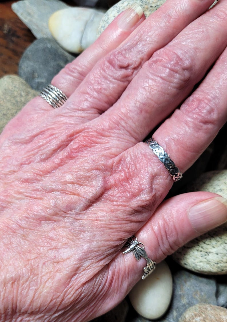 Celtic Knot Sterling Silver Ring New Vintage Wholesale Band Ring - Etsy