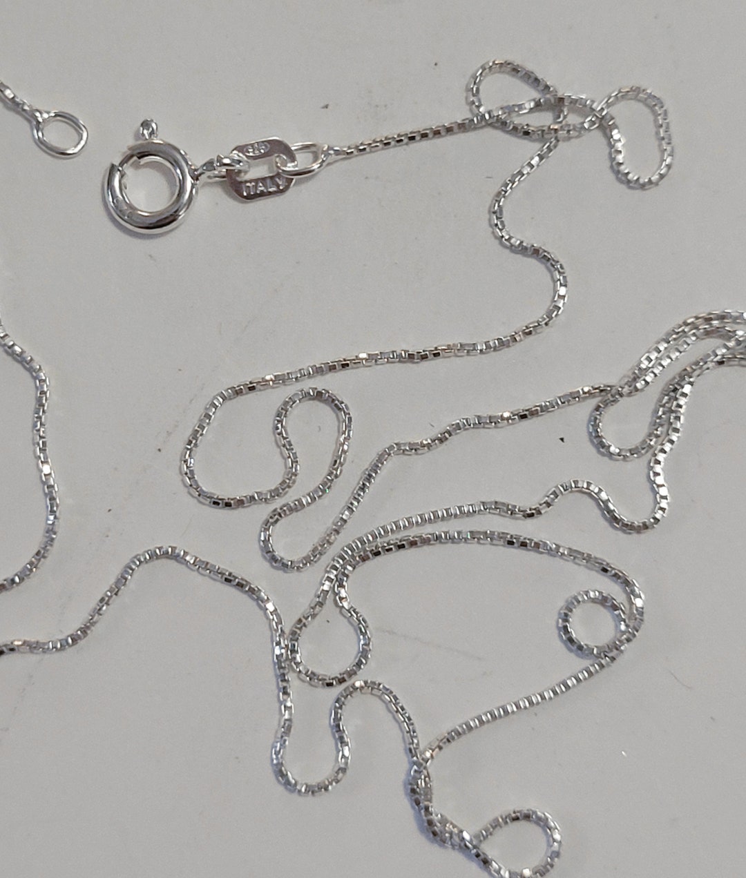 26 Inch Box Sterling Silver Fine Box Chain 20 Inches - Etsy