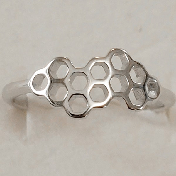 Honeycomb Ring - Etsy