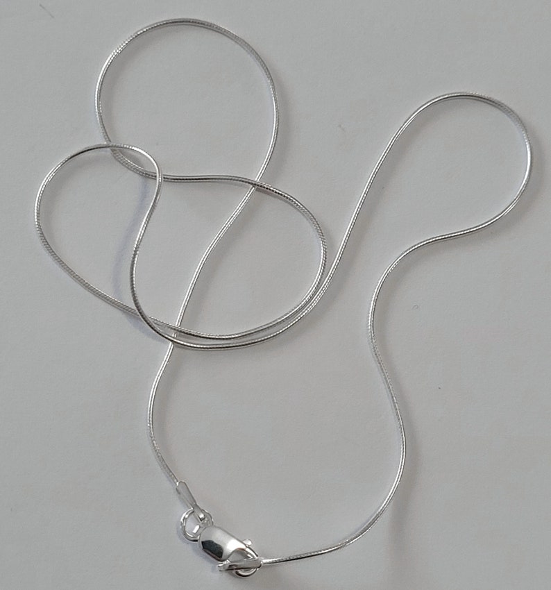 14 Inch Snake Sterling Silver Snake Chain 16 Inches New - Etsy