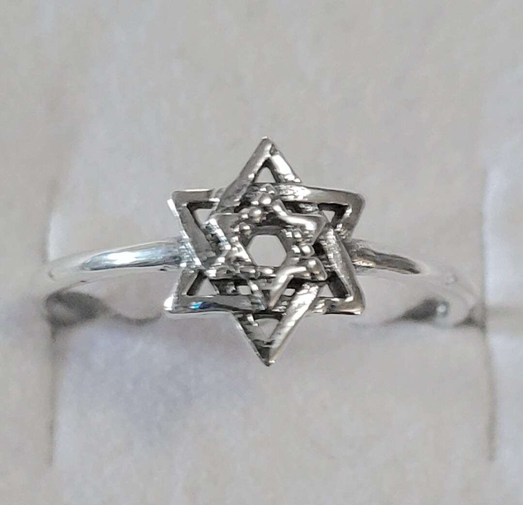 Delicate Sterling Silver Jewish Star of David New Vintage Wholesale - Etsy
