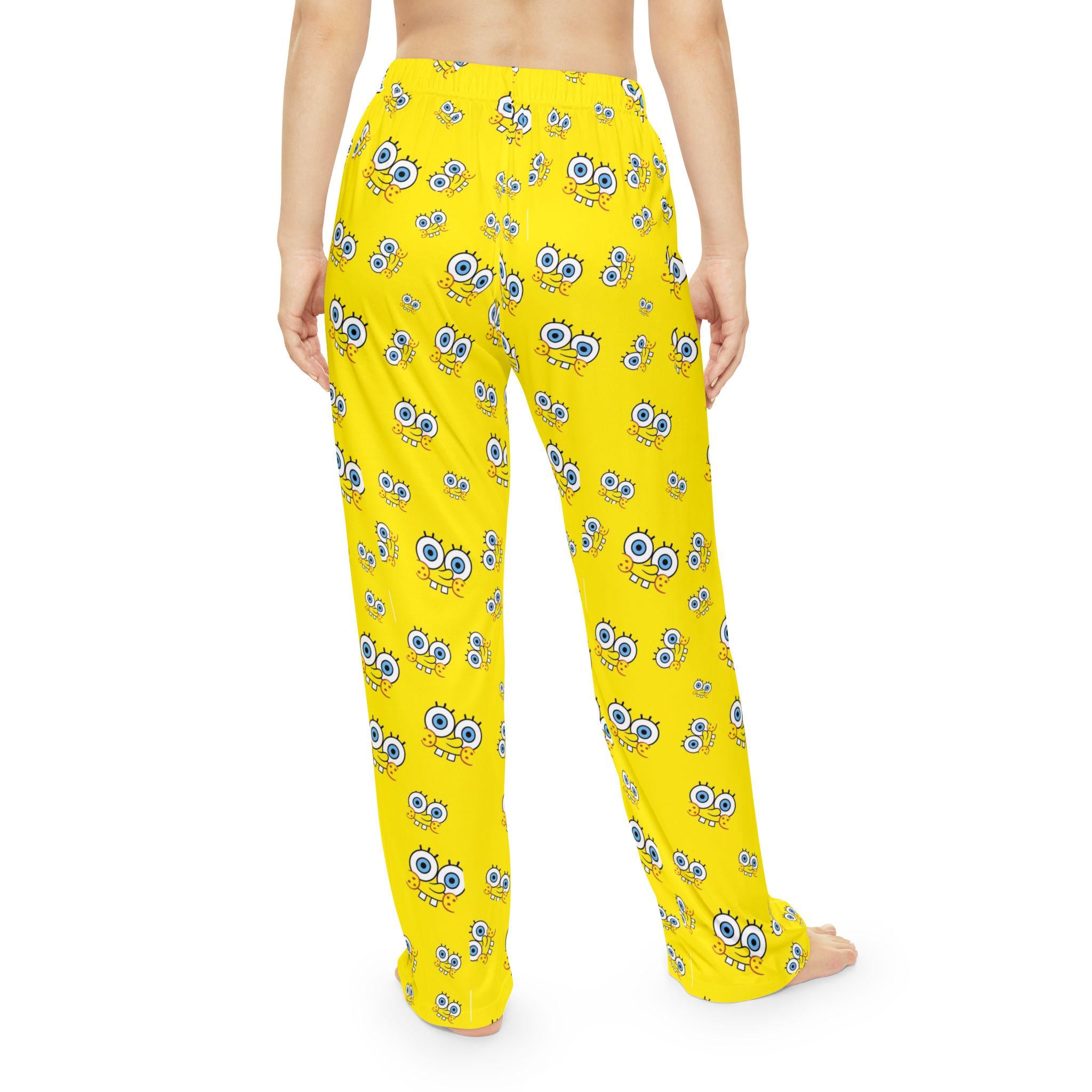 Spongebob Pajama Pants - Fun Cartoon Lounge Sleepwear, Great Gift for ...