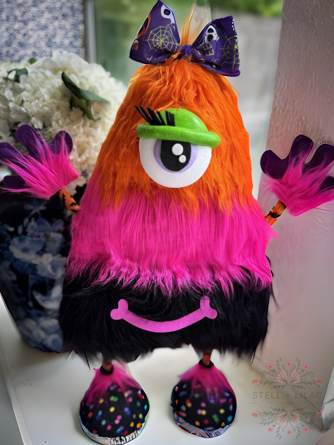 Monster Wreath Attachment-halloween Candy Corn Monster One-eyed Cutie ...