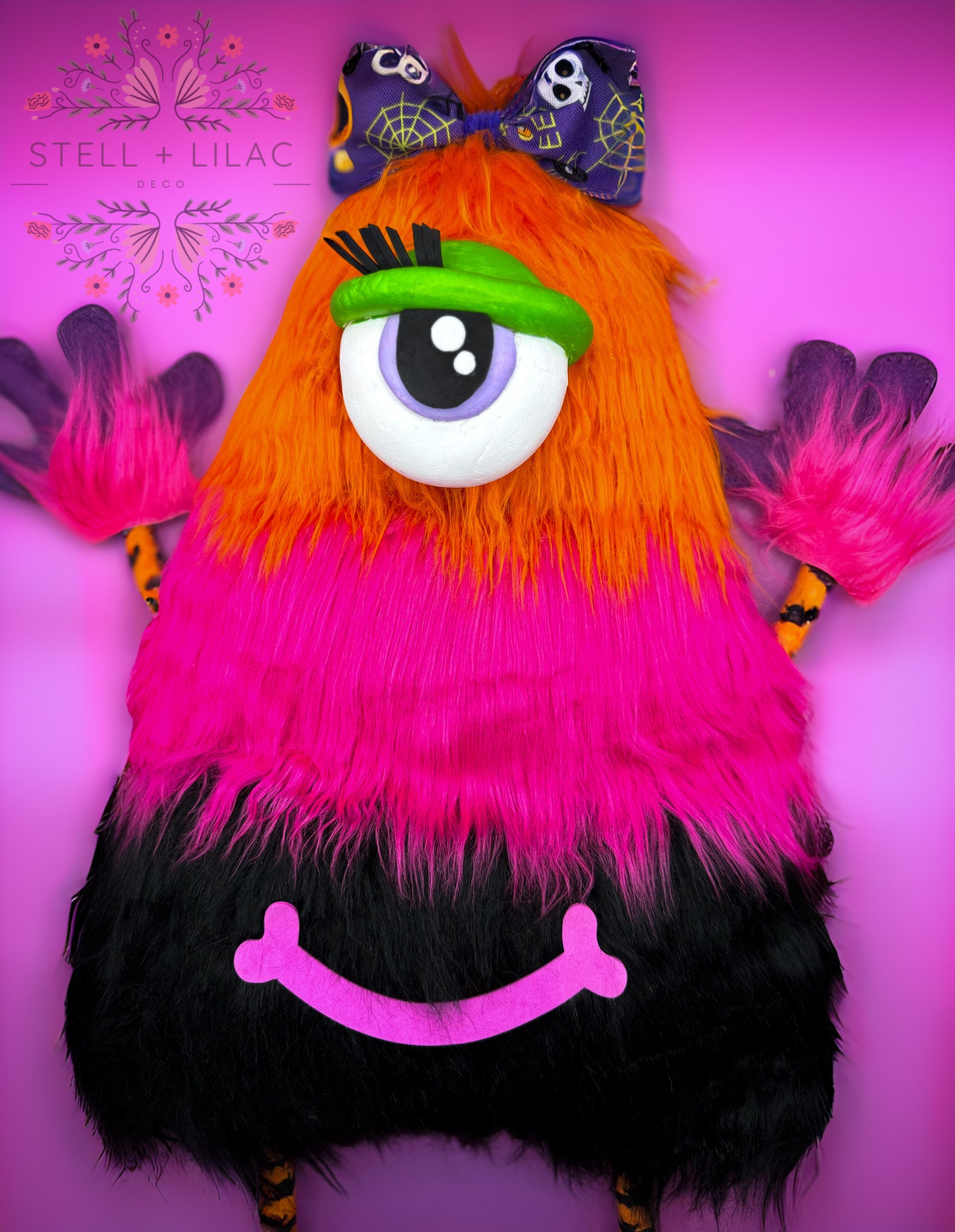 Monster Wreath Attachment-halloween Candy Corn Monster One-eyed Cutie ...