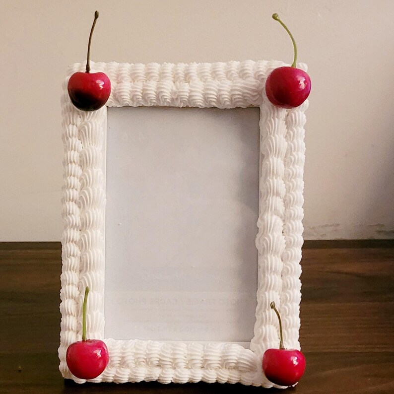 Classic Cake Picture Frame, Cherry Picture Frame, Classic Frosting ...
