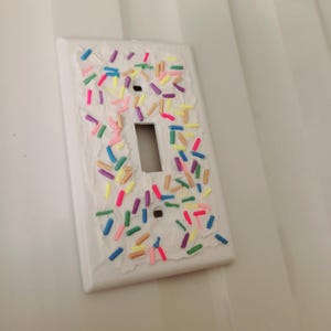 Light Switch Cake Sprinkles Decor, Cake Frosting Light Switch ...