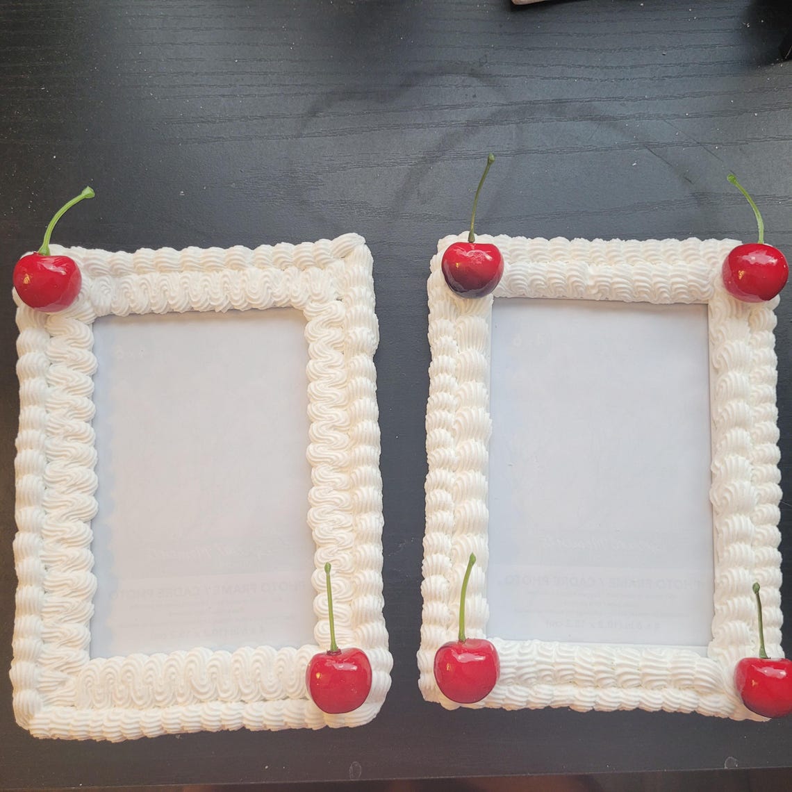 Classic Cake Picture Frame, Cherry Picture Frame, Classic Frosting ...