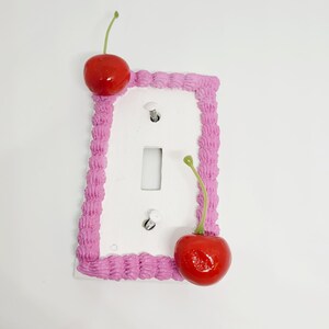 Light Switch Cake Cherry Decor, Cake Frosting Light Switch, Sweet Decor ...