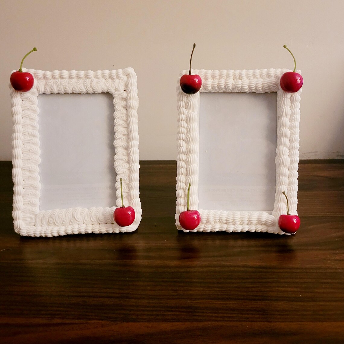Classic Cake Picture Frame, Cherry Picture Frame, Classic Frosting ...
