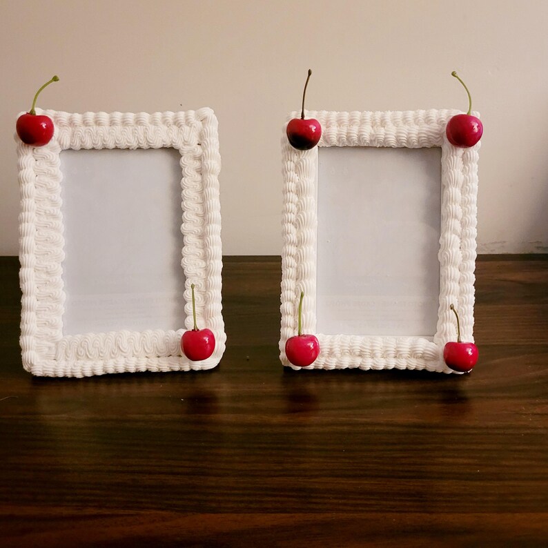 Classic Cake Picture Frame, Cherry Picture Frame, Classic Frosting ...