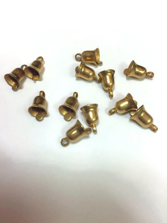 Small Solid Brass Liberty Bells Little Bells Tiny Bells Lot - Etsy UK
