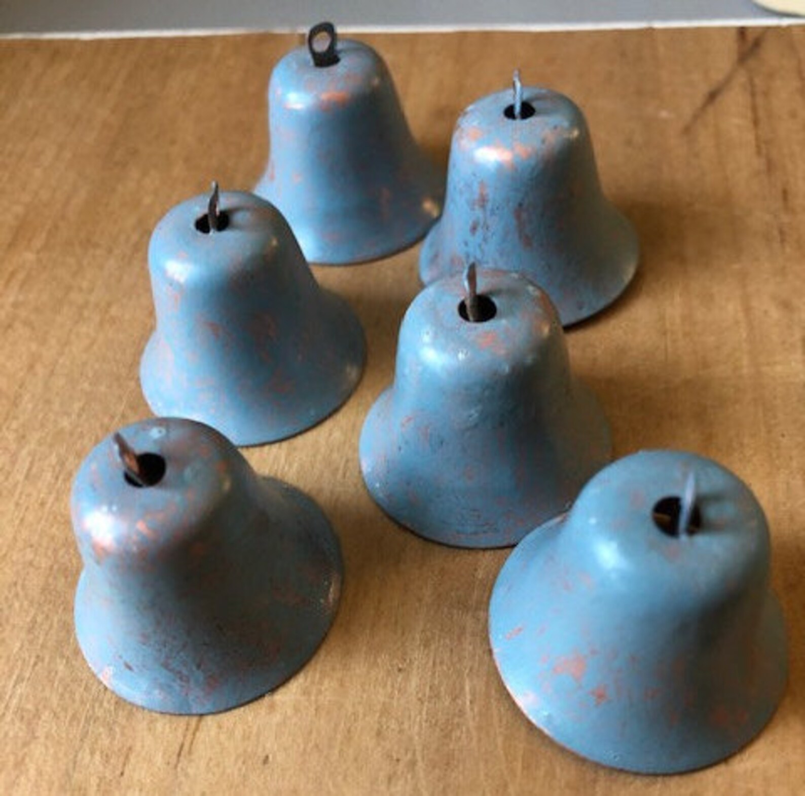 Bell Liberty Bell BARNYARD RED Medium Size Washed Finish Metal | Etsy