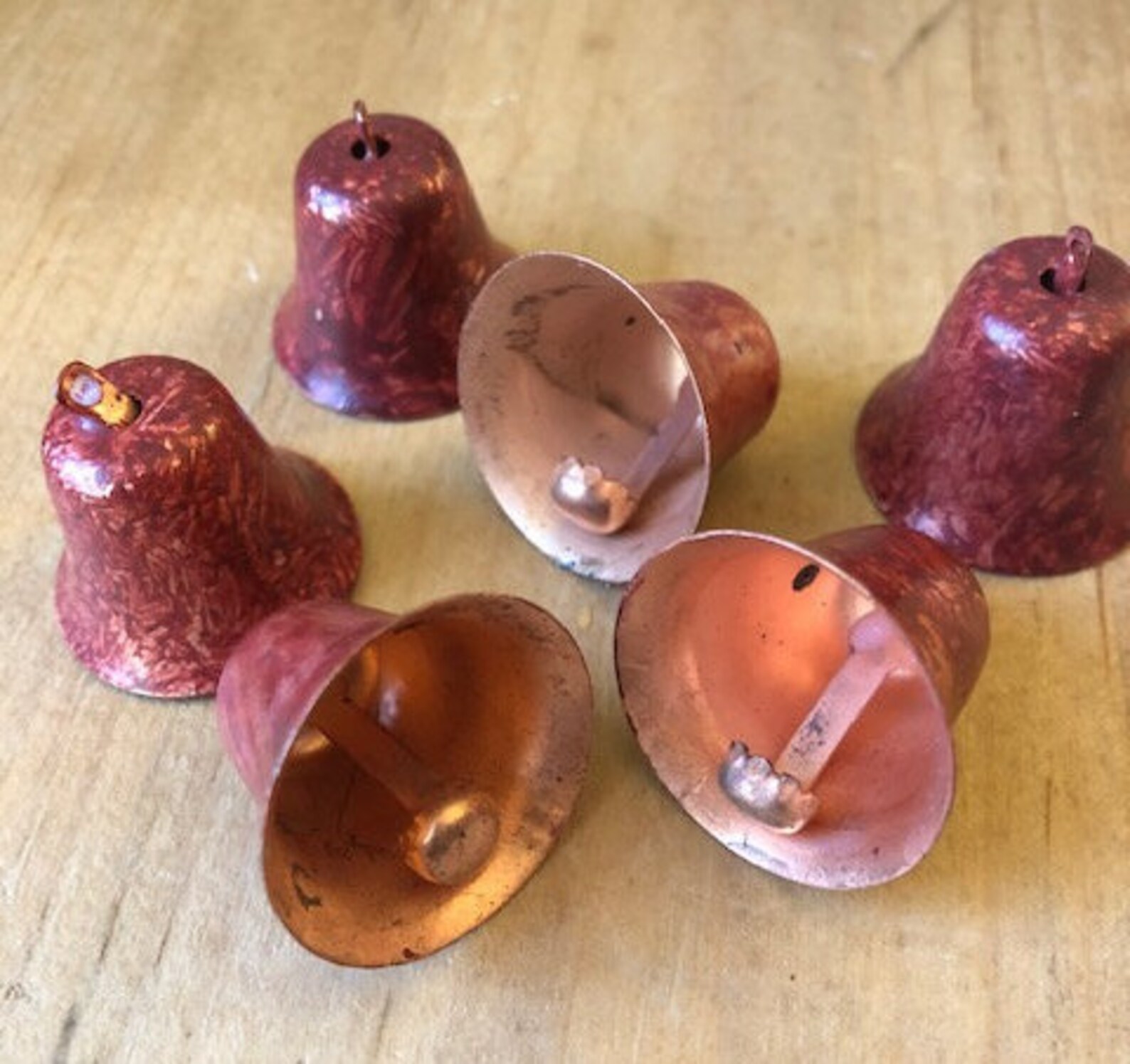 Bell Liberty Bell BARNYARD RED Medium Size Washed Finish Metal | Etsy