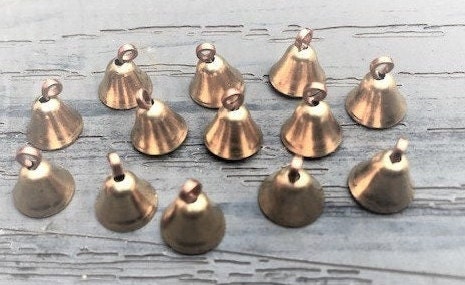 Darling Tiny Bells 2 in Brass 3 Metal All Small with Ringers ...