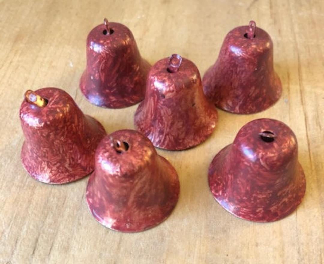 Bell Liberty Bell BARNYARD RED Medium Size Washed Finish Metal Sealed ...