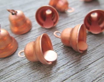 Small Solid Brass Bells Little Bells Tiny Bell Lot of 24 | Etsy