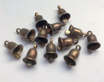 Small Solid Brass Liberty Bells Little Bells Tiny Bells Lot - Etsy