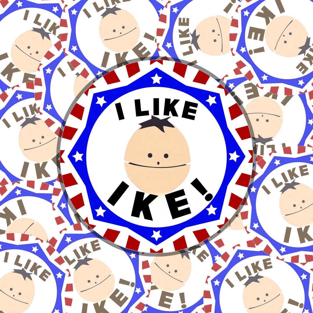 SP Ike Inspired Laminated Holographic Sticker | Funny Colorado Adult ...