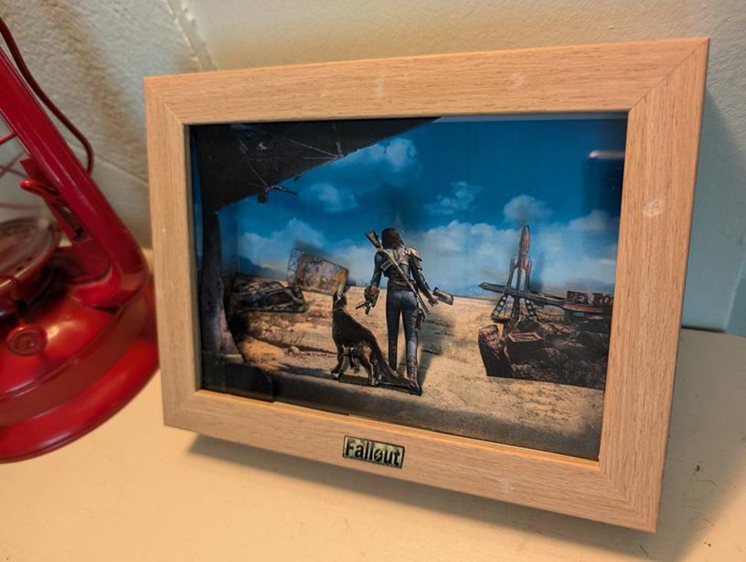 Fallout Shadow Box 3D Diorama - Etsy