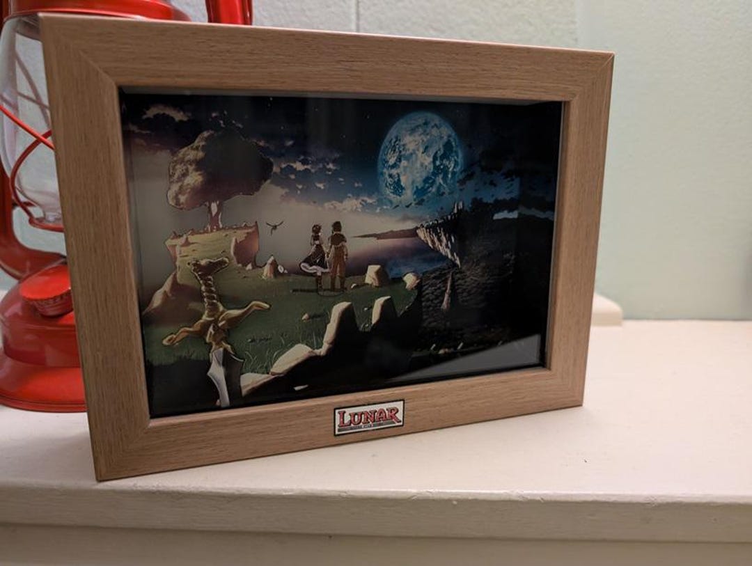 Lunar Silver Star Shadow Box 3D Diorama - Etsy