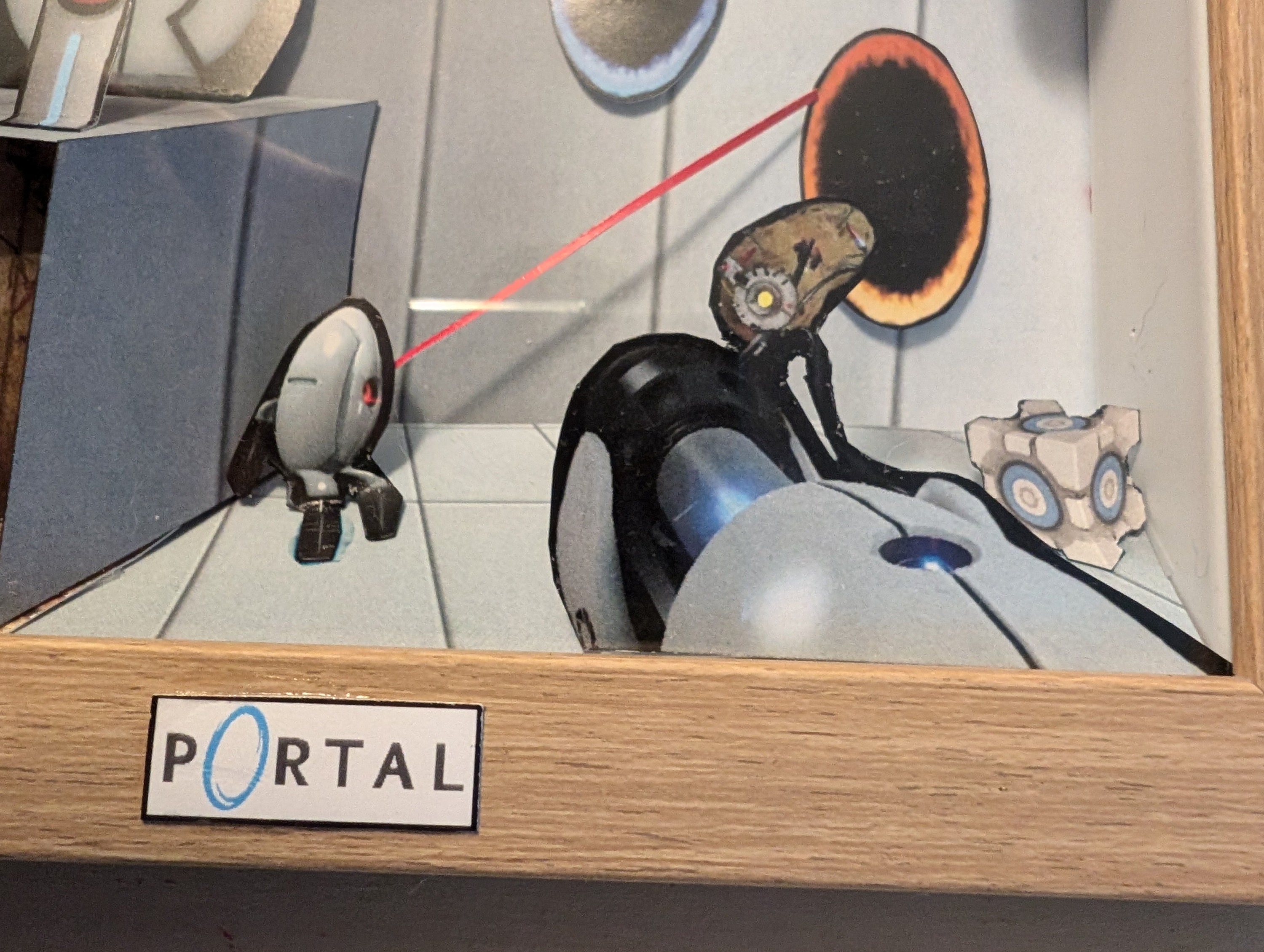 Portal Shadow Box 3D Diorama - Etsy