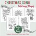 Printable Christmas Coloring Pages Bold and Easy - 10 Christmas Song ...