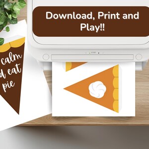 Printable Pie Banner, Pie Garland, Thanksgiving Decorations, Fall ...