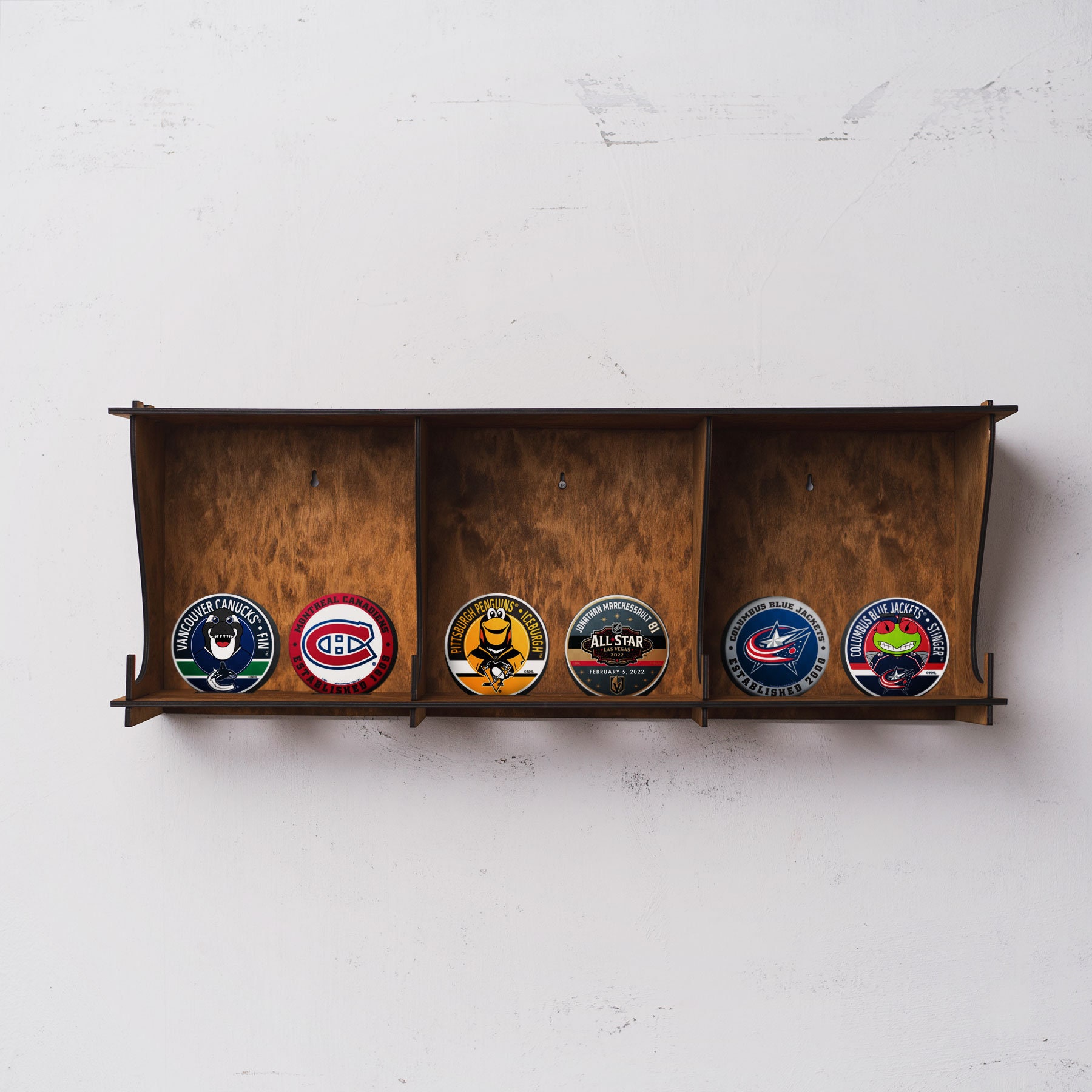 Hockey Puck Wall Display, Hockey Puck Wall Mount, Hockey Puck Holder ...