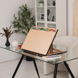 Adjustable Drawing Board, Painting Easel Stand, Portable Lap Easel ...
