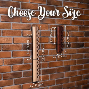 Wooden Hat Rack for Wall, Baseball Cap Rack, Cap Display, Cap Storage ...