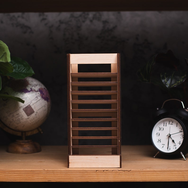 Wooden Cassette Tape Holder, Cassette Tape Storage, Cassette Tape ...