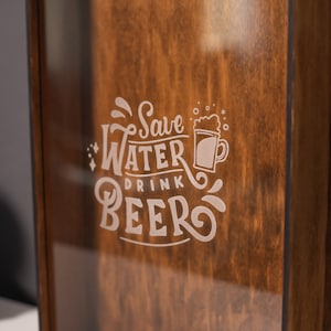 Bottle Cap Holder Personalised, Beer Cap Collector, Bottle Cap Shadow ...