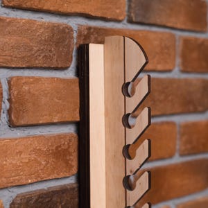 Wooden Hat Rack for Wall, Baseball Cap Rack, Cap Display, Cap Storage ...