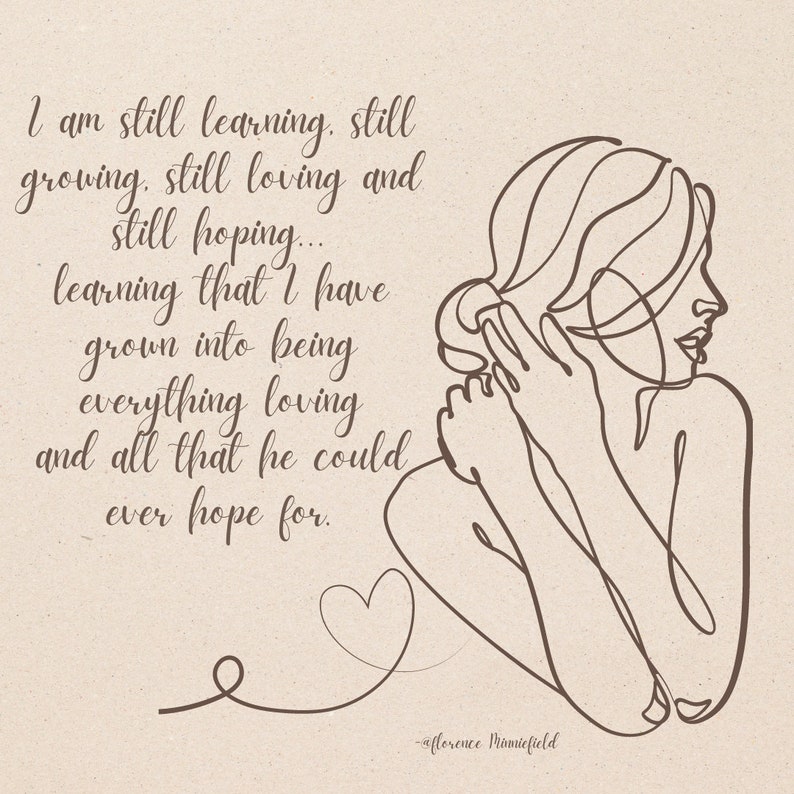 I Am Still....(poem) Customized Poem, Digital Print - Etsy