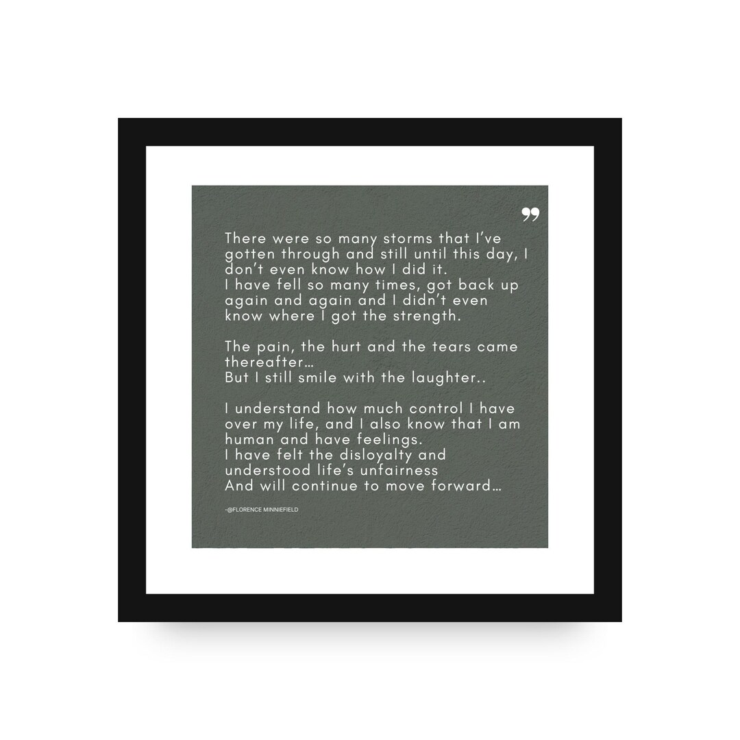 Continue to Move Forward, Poem. (digital Print) Poetry - Etsy