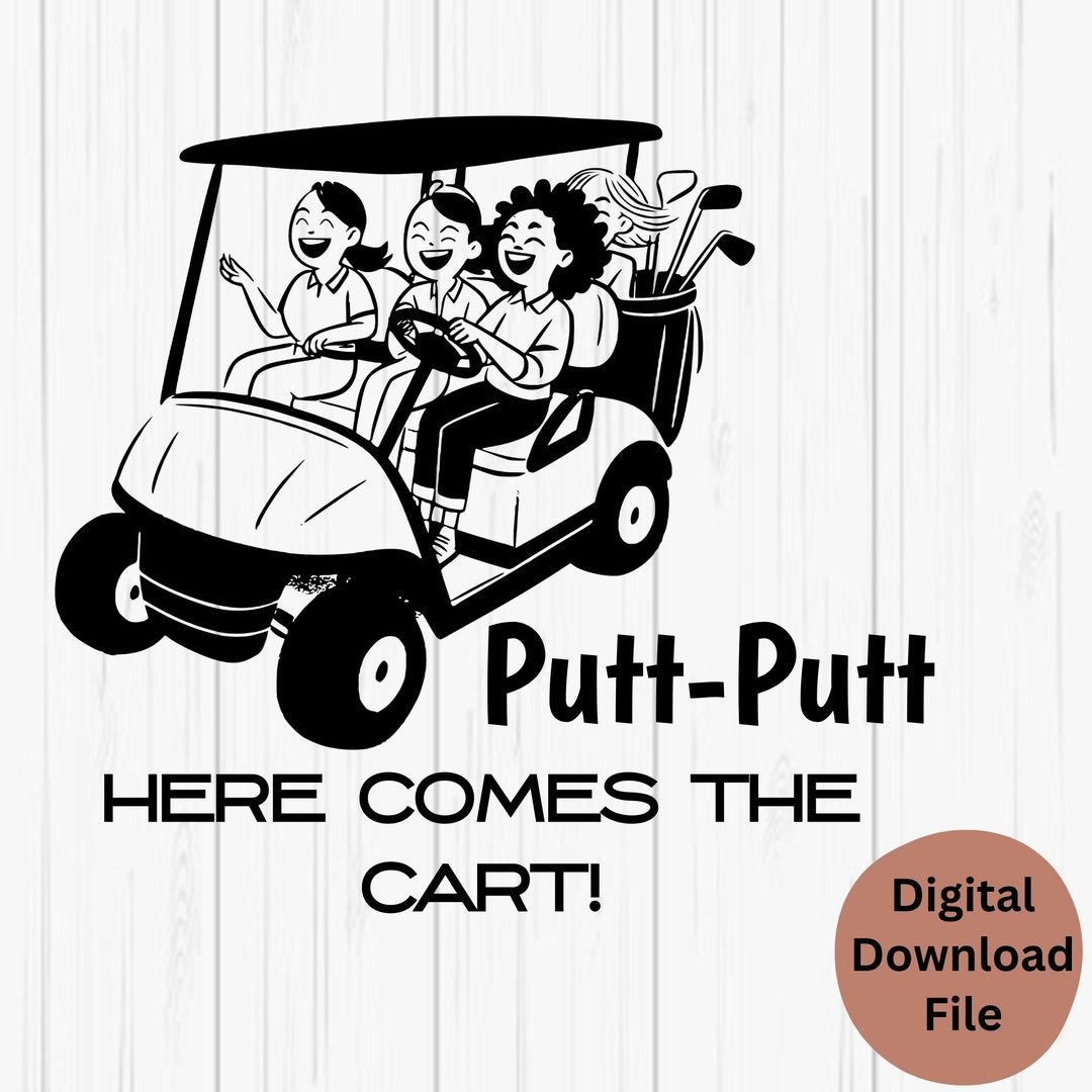 Golf SVG, Golf Cart SVG, Golf Design Digital File, Funny Golf Instant ...