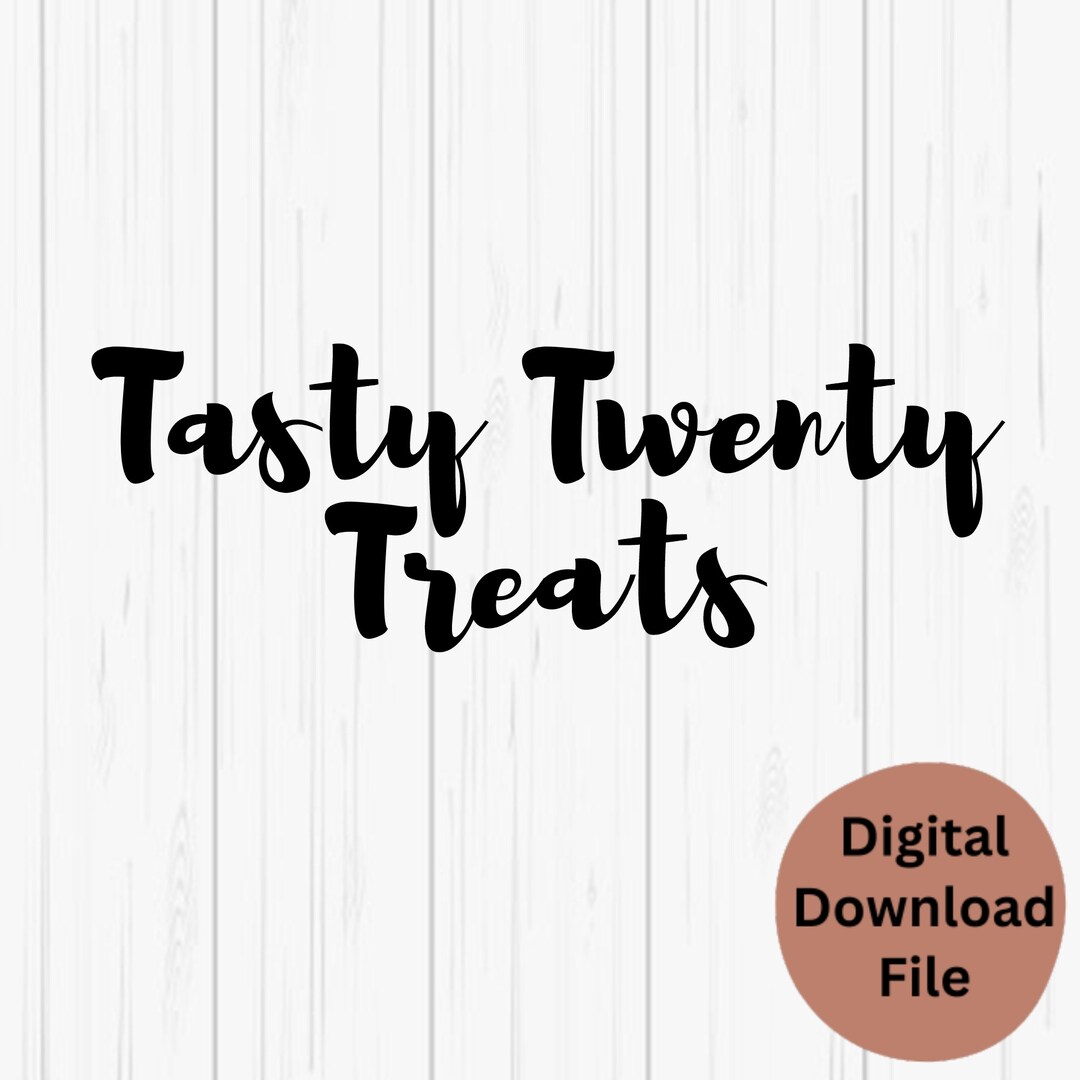 20th Birthday SVG, Digital Files for 20th Birthday Celebration, 20th ...