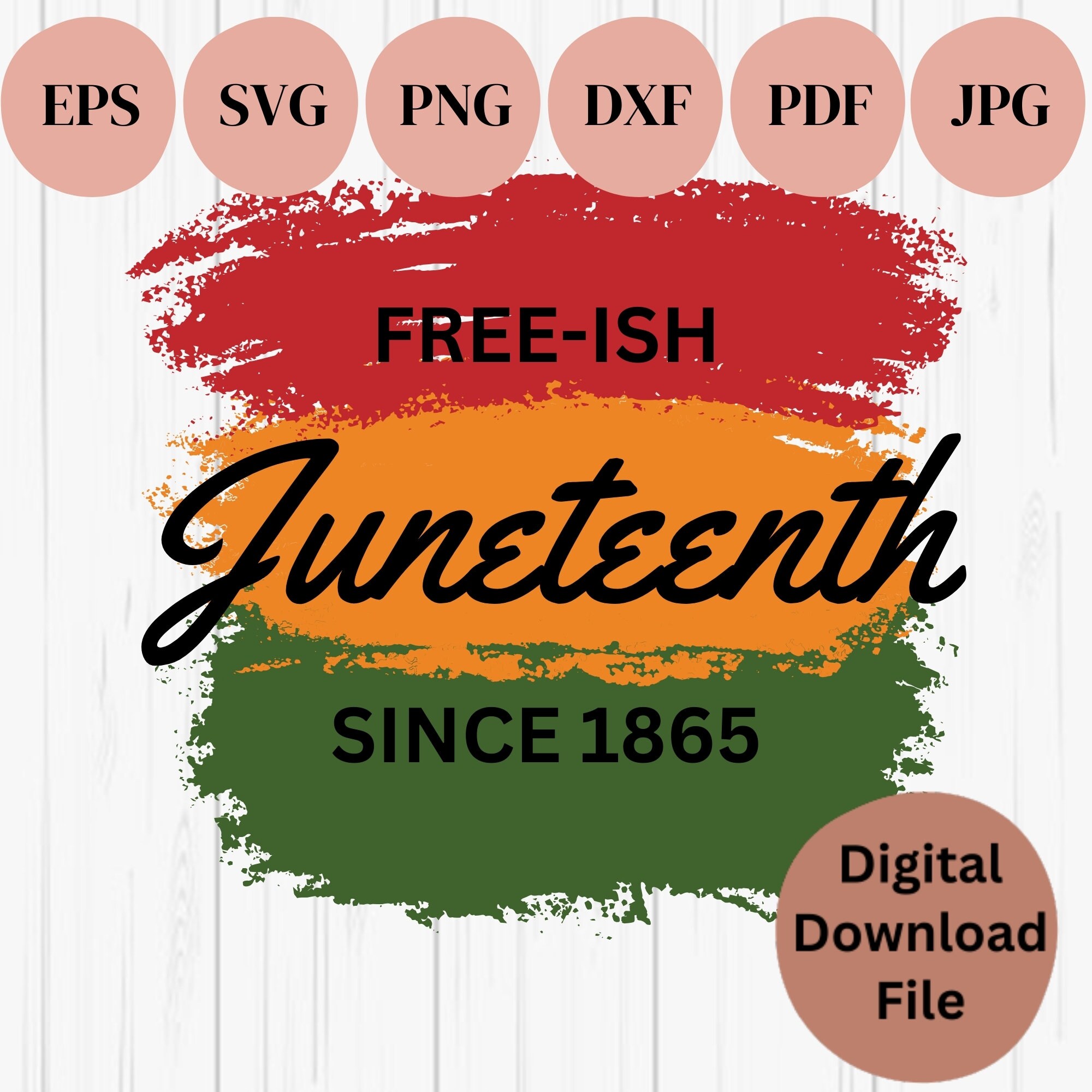 Juneteenth SVG, Juneteenth PNG, Freedom Juneteenth Digital Files, Free ...