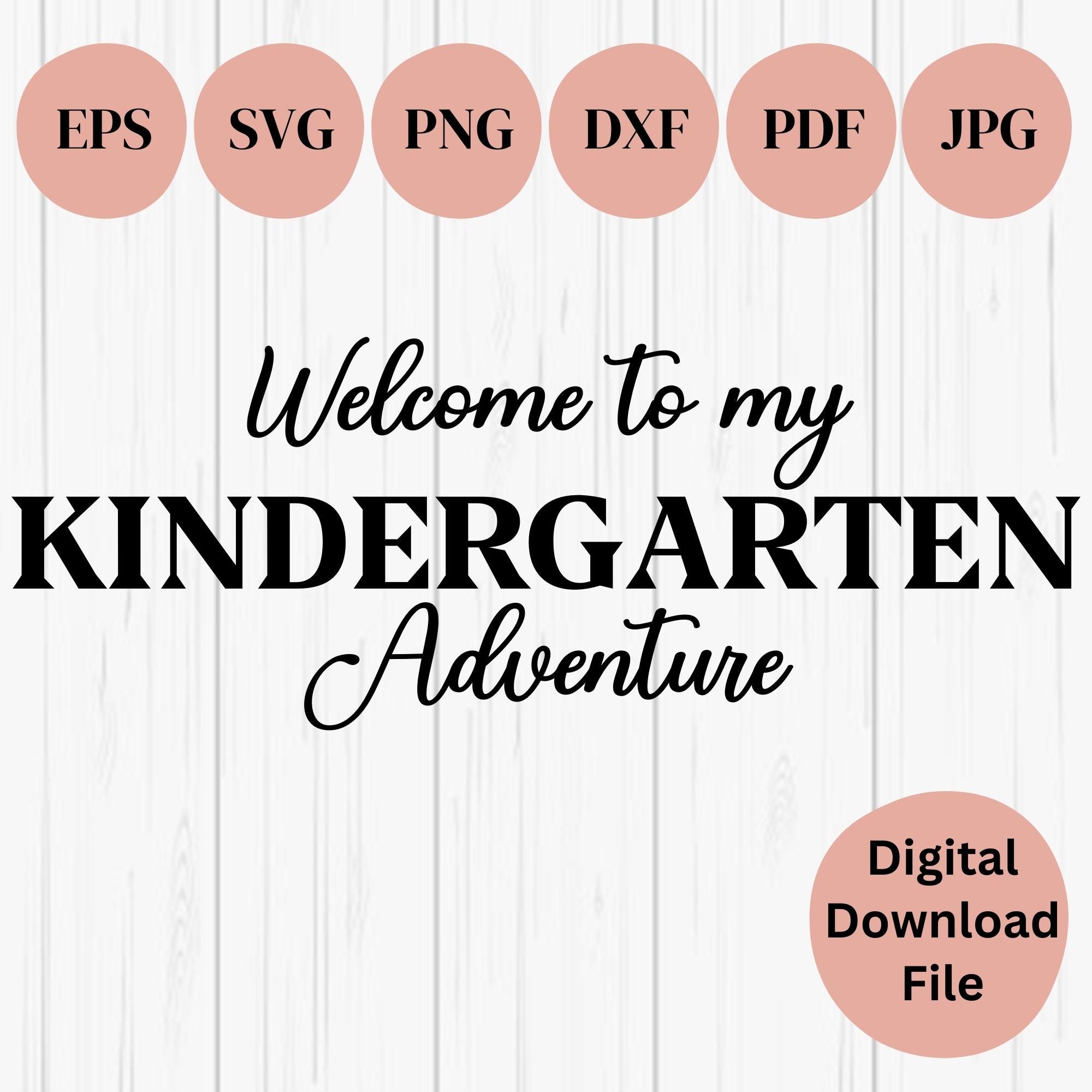 Kindergarten SVG, Kindergartener Svg, Kindergarten PNG, Kindergarten ...