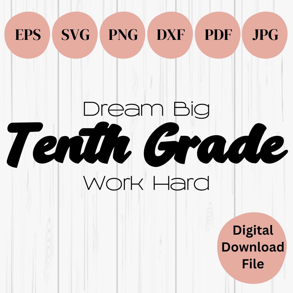 Tenth Grade SVG, 10th Grade Svg, 10th Grade PNG, 10th Grade Digital ...